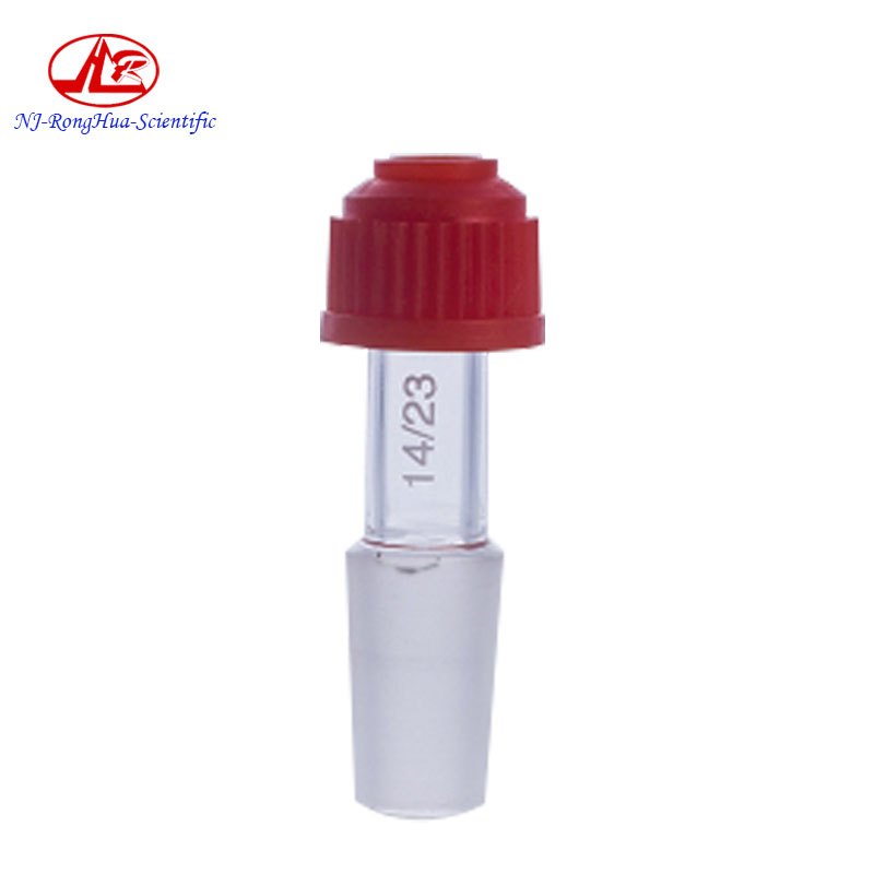 Laboratory Glass Screw Cap Bolt Thermometer Casing - Nanjing Ronghua ...